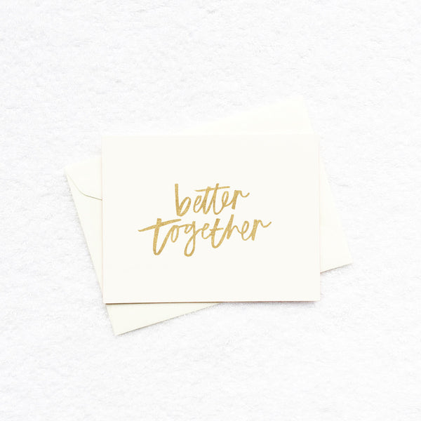 Card - Better together – Wild Olive Branch
